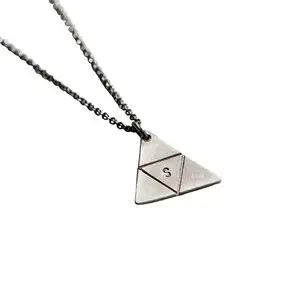 POSH TOTTY DESIGNS Sterling Prism Necklace - Silver