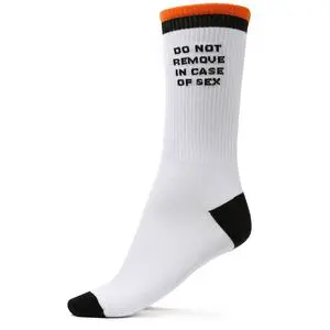 MONOSUIT Cotton Crew Socks - White