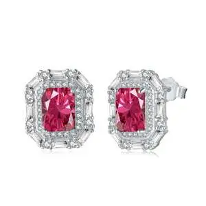 VIVIANA HALIL Laurent Sterling Earrings - Silver