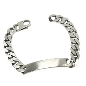 TG-JEWELLERY BY TAMARA GERVASIO Sterling Id Bracelet - Silver