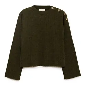 PERALUNA Molly Rib-knit Jumper