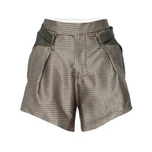LAHIVE Ariana Taffeta Shorts
