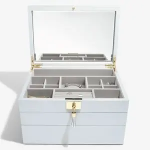 STACKERS Leather Jewelry Box Set Of Three