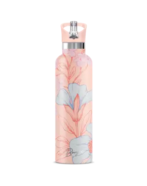 MY BOUGIE BOTTLE Georgiana Tulip Insulated Water Bottle - Orange