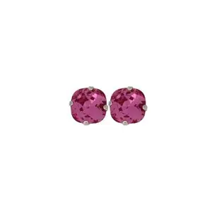 VICKISARGE The Large Stud In Platinum Pink