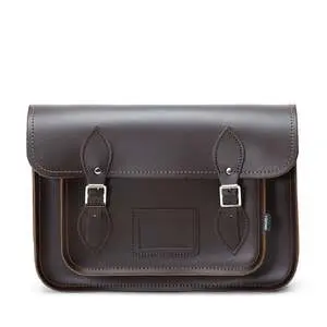 ZATCHELS Handmade Leather 16-inch Satchel