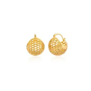 MILOU JEWELRY Basket Earrings - Gold