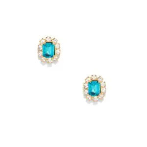 THE PINK REEF Stud Earrings - Blue