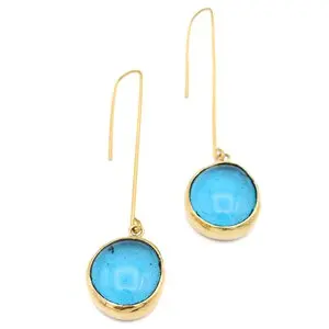 Lala Salama Brass Earrings