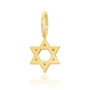 Maya Brenner Designs Charm Pendant Star Of David - Gold