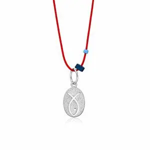 THE PHEIA Fish Pendant Necklace - Silver