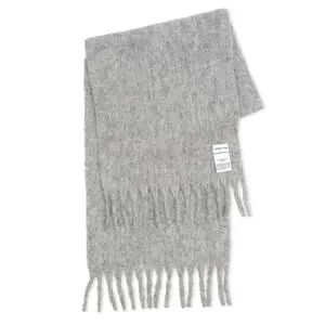 ARCTIC FOX & CO. The Reykjavik Scarf With Wool - Grey