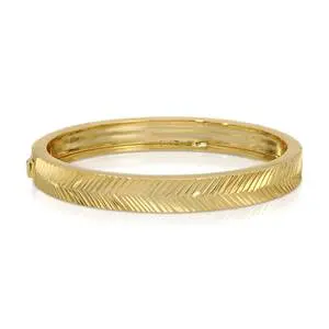NATIVE GEM Sunray Bangle Bracelet - Gold