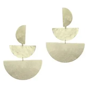 MARCIA MORAN Brynlee Drop Earrings - Gold