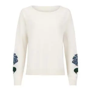 CATNIP AND SEAWEED Hydrangea Cashmere Sweater