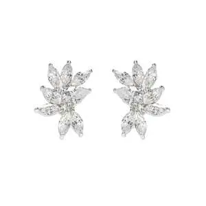 STEPHANIE BROWNE AUSTRALIA Twilight Quartz Drop Earrings - Silver