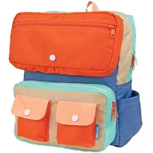 MOKUYOBI Faux Roll Top Backpack - Blue