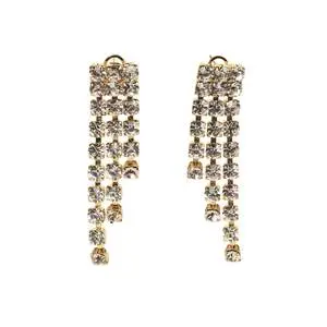 ADDICTED2 Milano Asteria Rhinestone Dangle Earrings - Gold