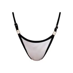 IVY SWIMWEAR Brooke Bikini Bottom - Black/white