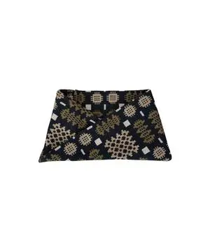 MABLI Carthen Merino Neck Wrap - Black/brown