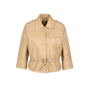 FREAKY NATION Leather Jacket With Three-quarter Sleeves