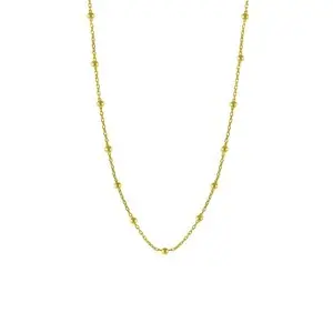 SPERO LONDON Bead Chain Satellite Necklace - Gold
