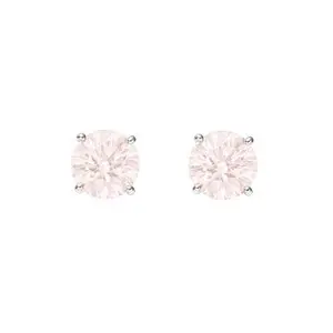 AUGUSTINE JEWELS Rose Quartz Stud Earrings - Pink