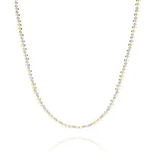 NELLOU JEWELLERY Jewel Bead Citrine Sterling Silver Necklace - Silver/yellow