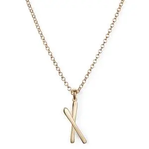 TOOLALLY Snow Kiss Pendant Necklace Vermeil - Gold