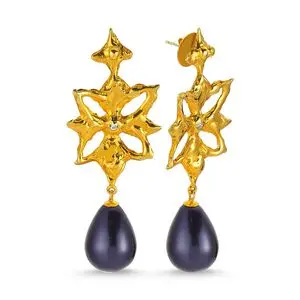 REIAN JEWELLERY Grace Earrings - Gray