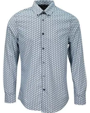 LORDS OF HARLECH Blue / Grey Morris Records Shirt Grey