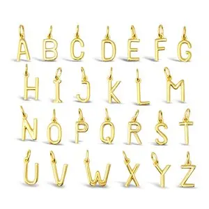 LUTIRO Letter Pendant - Gold
