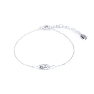 INARI JEWELLERY Stardust Cluster Bracelet - Silver/white