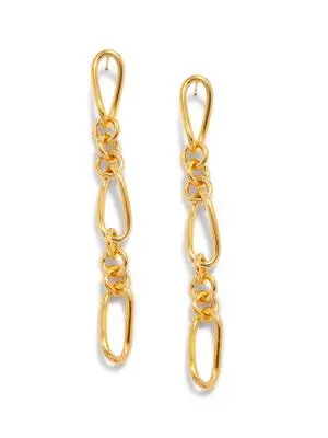 JAREDJAMIN Skyler Chain Dangle Earrings - Gold
