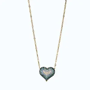 NATIVE GEM Queen Of Heart Necklace - Blue