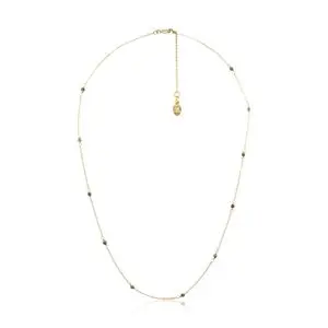 ATELIER PETITES PIERRES Beryl Turquoise Station Necklace - Gold