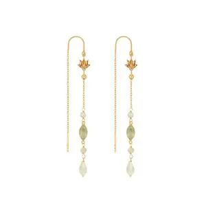 Karma And Luck Plated Earrings
