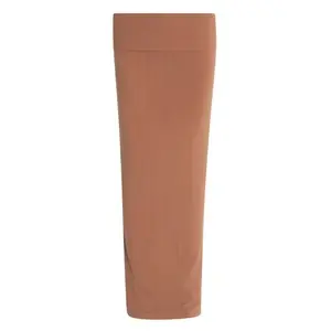 CIRCULAR PATH Maxi Tube Skirt - Brown