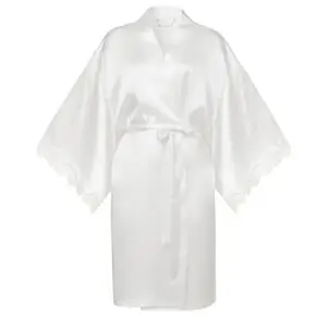 SAINTED SISTERS Scarlett Robe Ivory - White