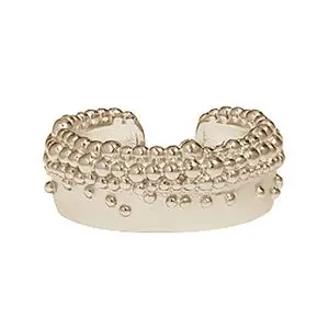 JANUS EDINBURGH Large Vermeil Silver Achray Ring - Gold