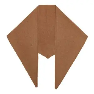MOHAIR&ANGORA Yellow / Brown Caria Tria Foulard Camel - Yellow/brown
