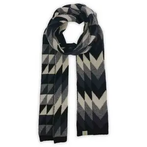 OTTO & SPIKE Black / Grey / Neutrals Scarves Starstruck Black - Black/grey