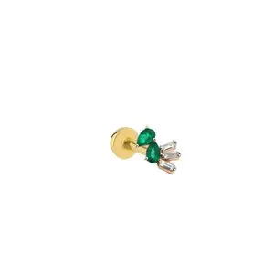 LINYA JEWELLERY 14k Tragus Earring - Gold