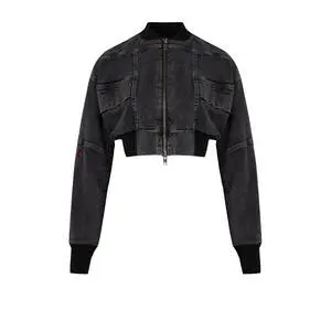 PCFG Denim Zip-up Bomber Jacket