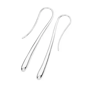LUCY QUARTERMAINE Sterling Drop Earrings - Silver