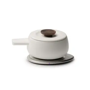 OHOM Fondi Self-heating Fondue Set Jasmine - White