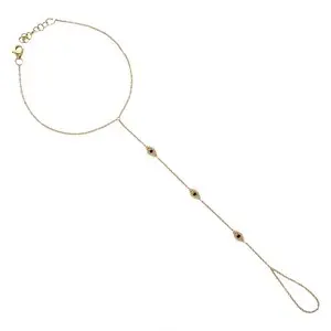 NESHI DESIGNS Eden Hand Chain - Gold