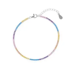 SPERO LONDON Sterling Tennis Bracelet - Silver