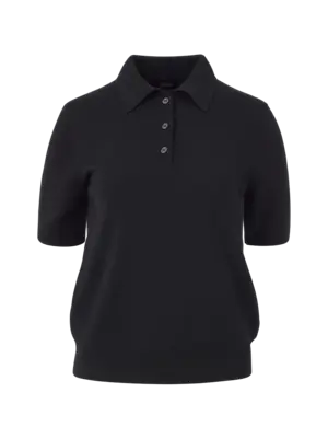 ELUNE MODE Knit Polo - Black