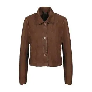 FREAKY NATION Goat Suede Vintage Leather Jacket